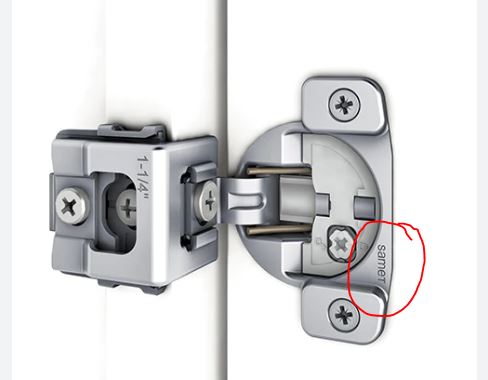 Cabinet Hinges - the Corner Cabinet