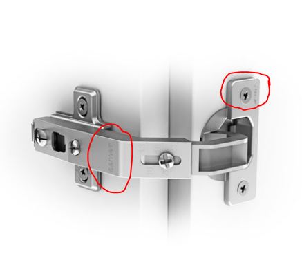 Cabinet Hinges - the Corner Cabinet